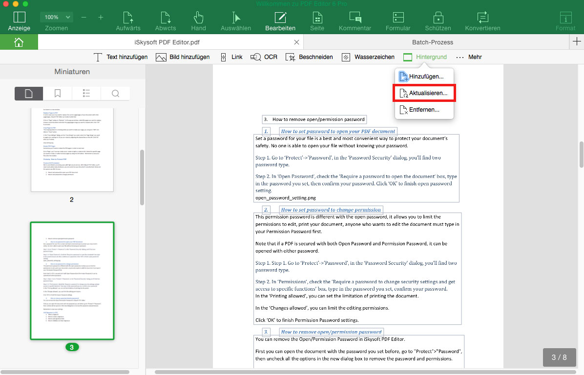 3 einfache Möglichkeiten, die Textfarbe in PDF zu ändern