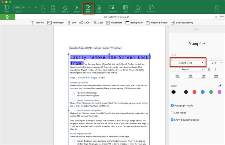 2 Simple Ways to Change Font in PDF