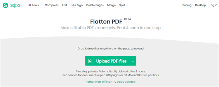 Top 3 PDF Online Tools to Help You Flatten PDF Online Free