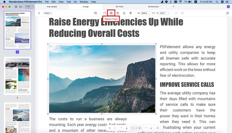 How to Replace Images in PDF