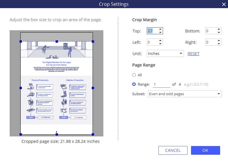 Una Forma Fácil de Recortar PDF en Mac (Mojave) o Windows
