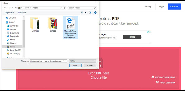 The Easiest Way to Password Protect a PDF