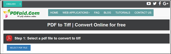 The 11 PDF to TIFF Converter online