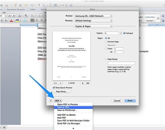 How To Make Word Document Into Pdf Mac Bitslio